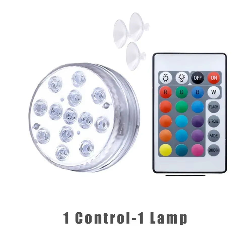 13-LED Submersible Light – Light up Water, Elevate the Mood – Pulseonic